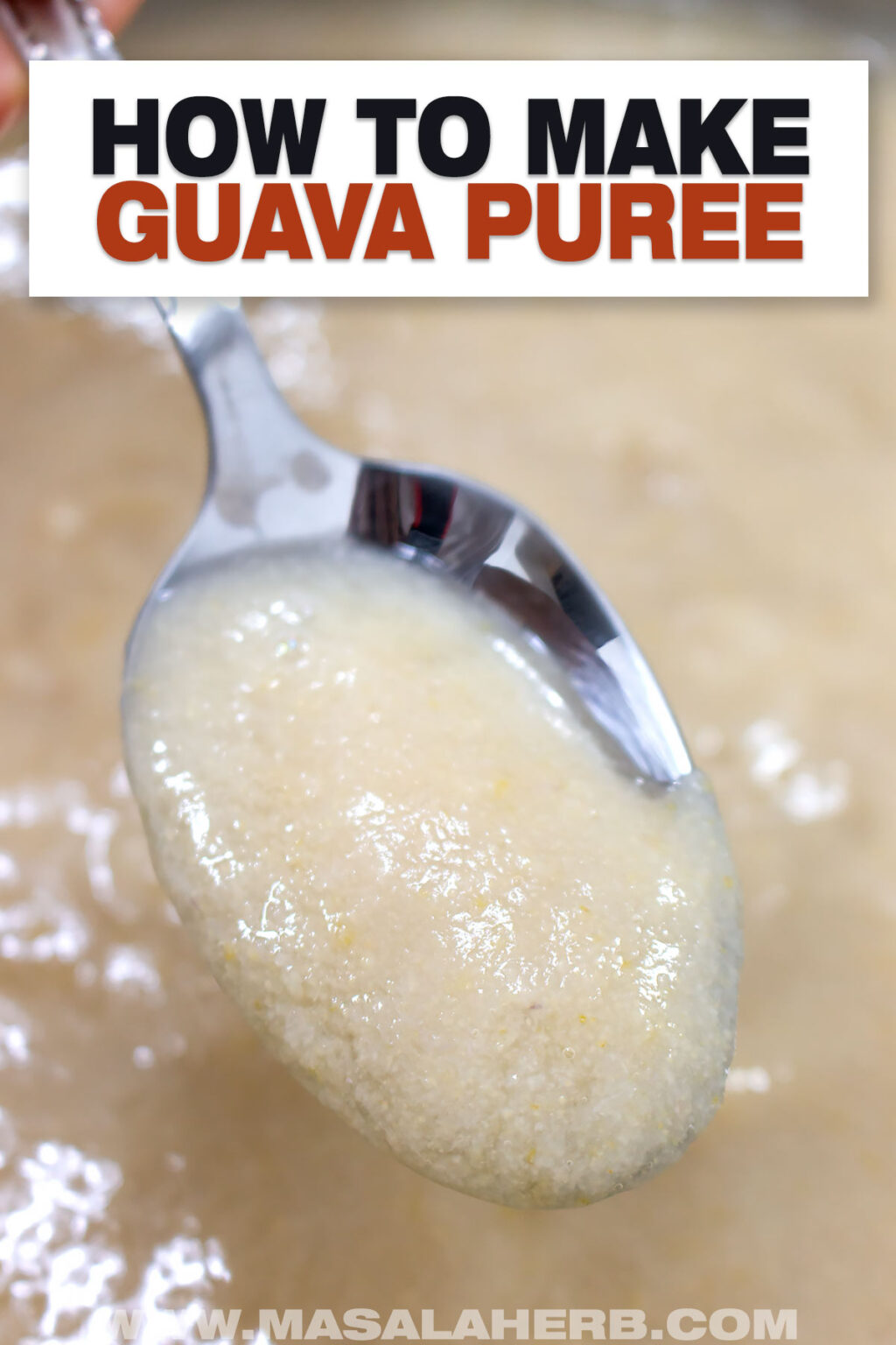 How to Make Guava Purée from Fresh Fruits