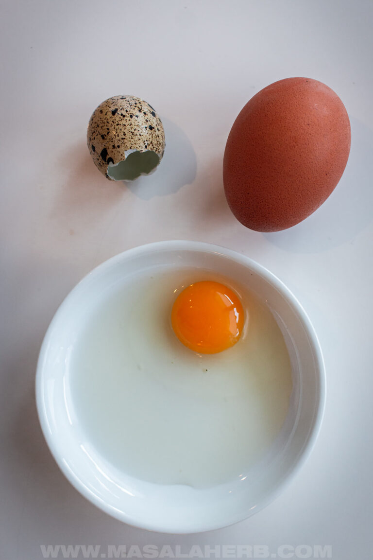 Pan-Fried Quail Eggs