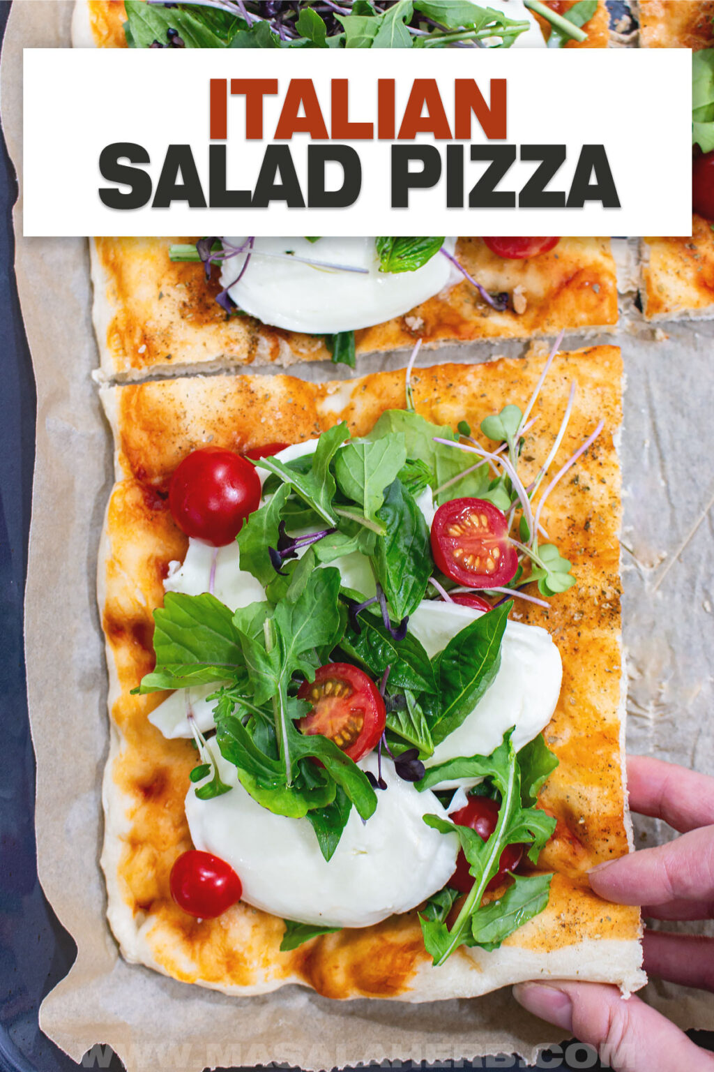 Italian Salad Pizza