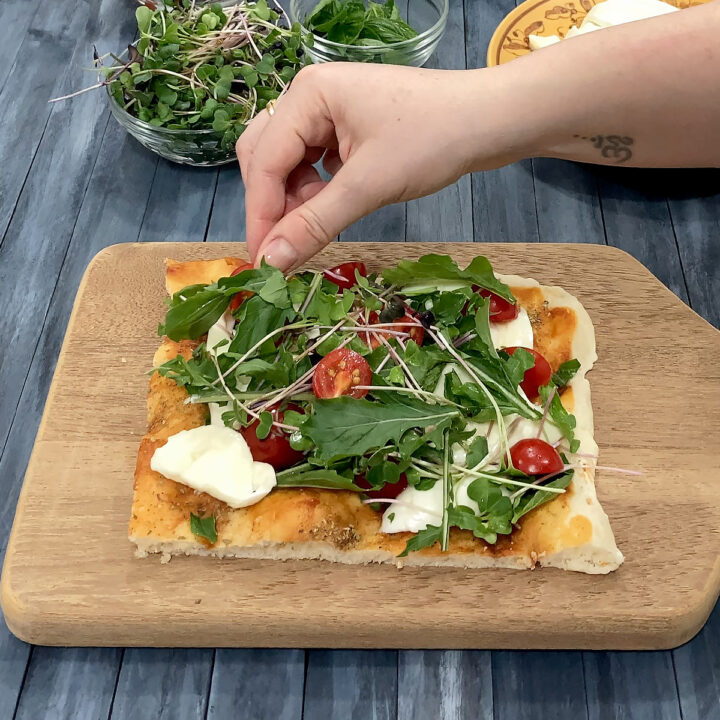 Italian Salad Pizza