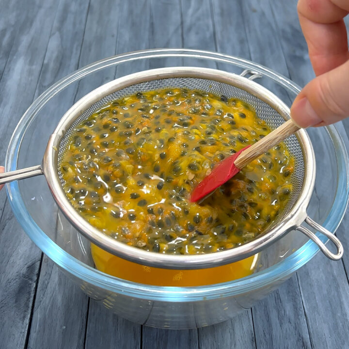 How to make Passion Fruit Purée