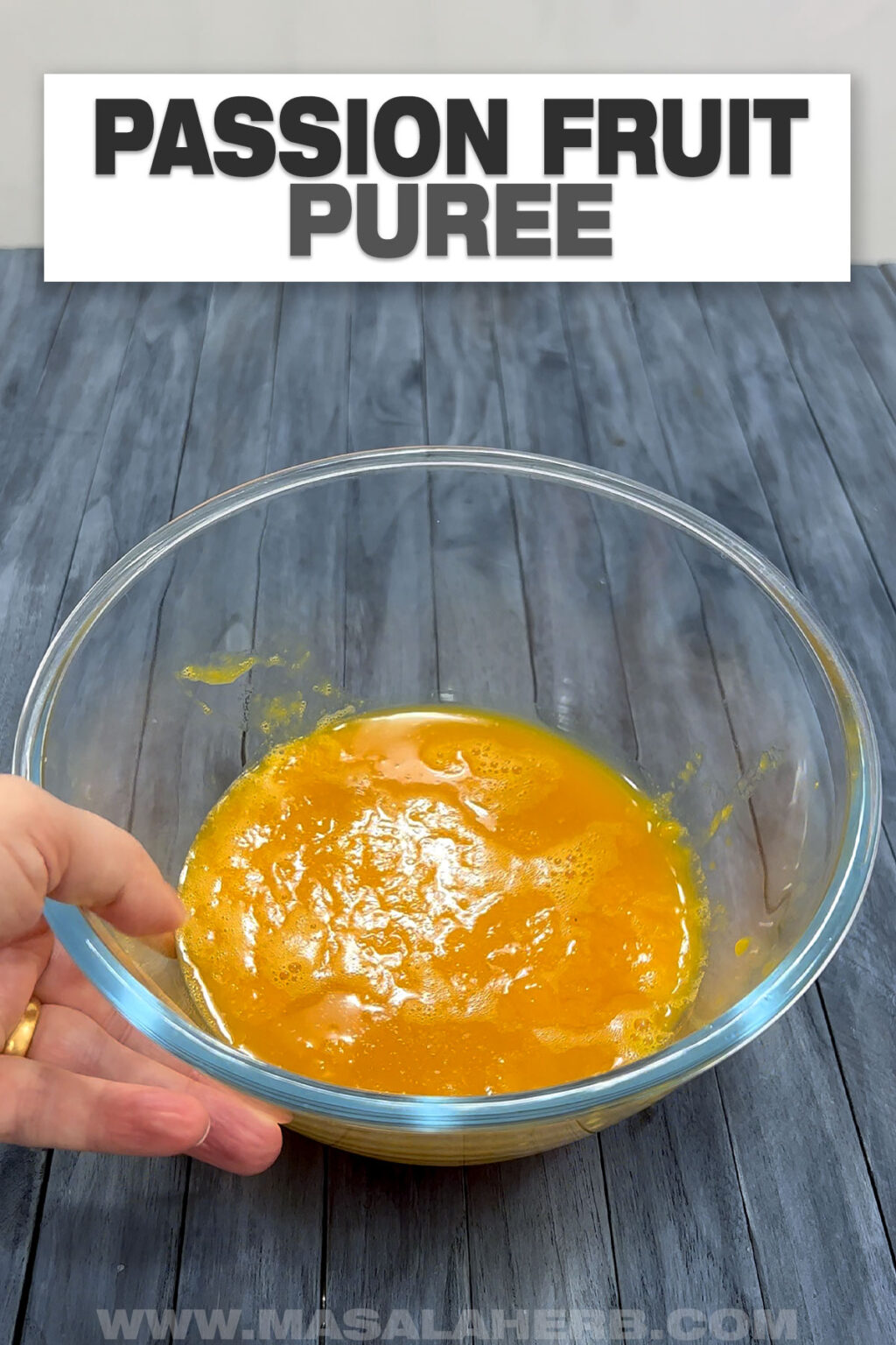 How to make Passion Fruit Purée