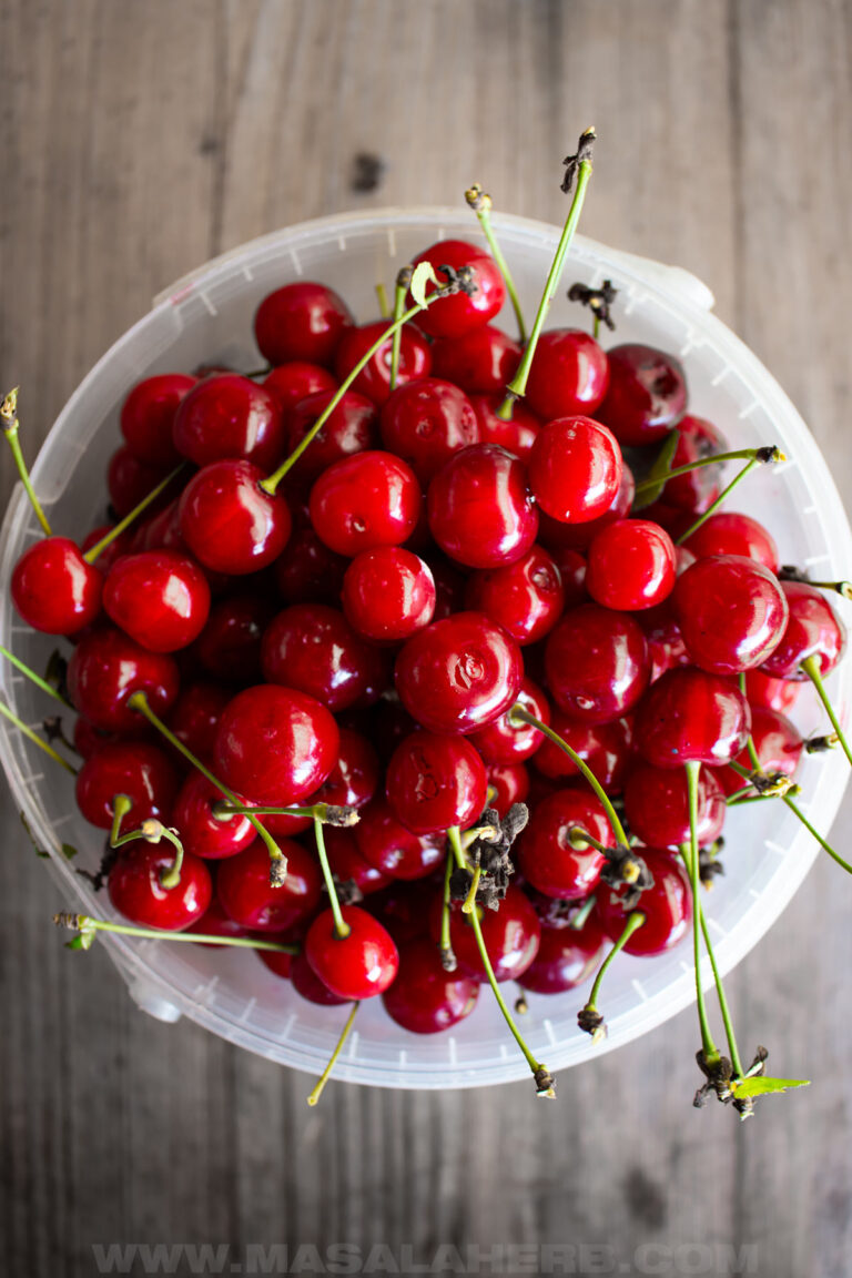 Dehydrated Cherries in the Dehydrator