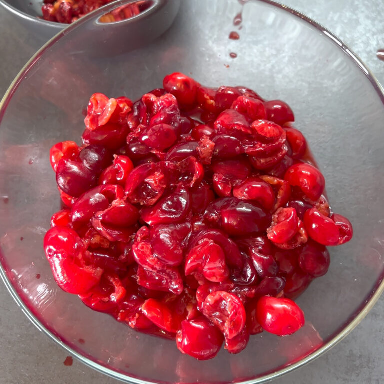 Dehydrated Cherries in the Dehydrator