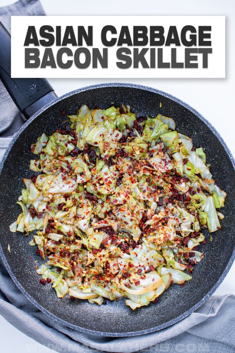 Spiced Asian Cabbage Bacon Skillet