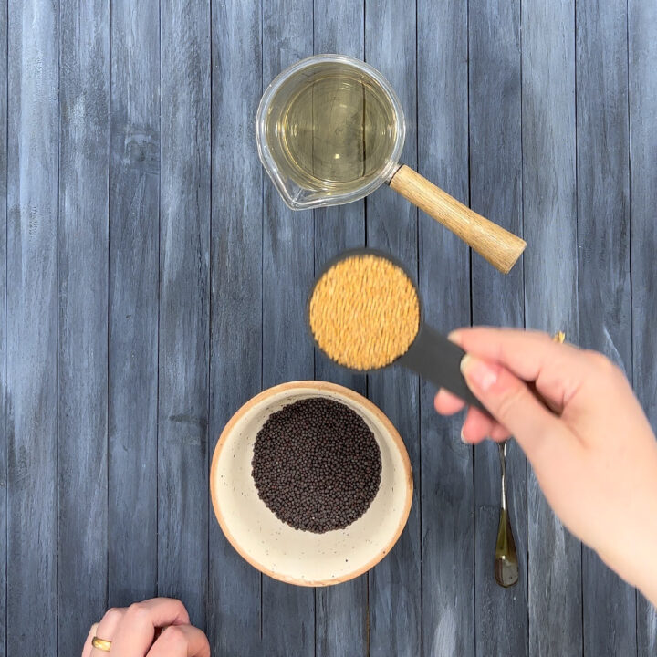 Homemade Whole Grain Mustard Paste