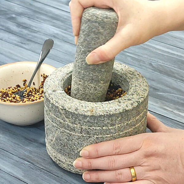 Homemade Whole Grain Mustard Paste