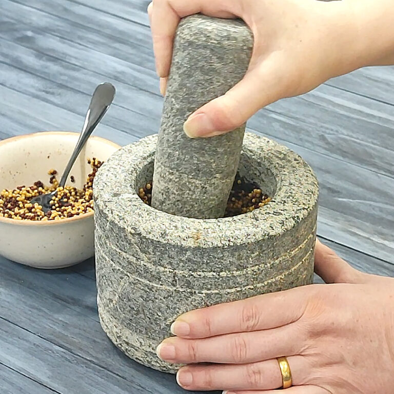 Homemade Whole Grain Mustard Paste
